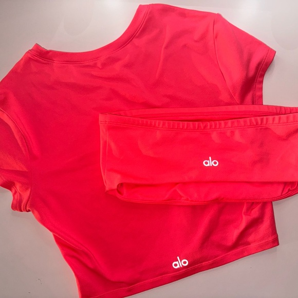 ALO Yoga | Tops | Alo Top And Tube Top Set | Poshmark